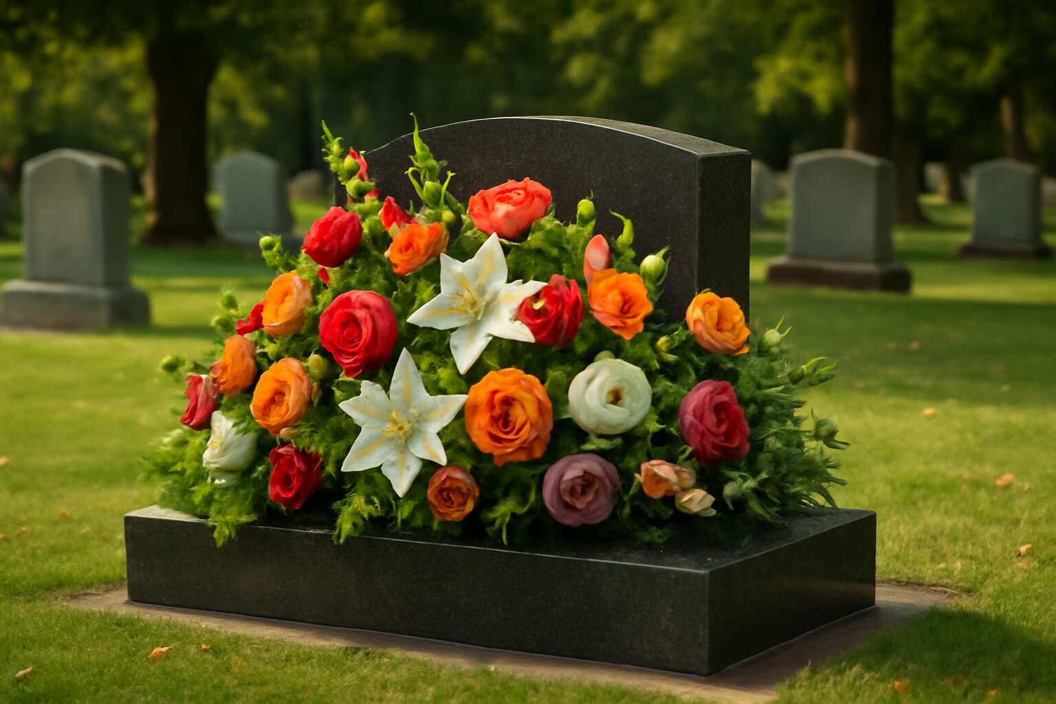 Beautiful and Meaningful Ways to Decorate with Grave Flowers for ...